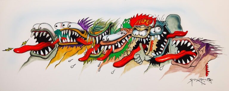 Monster Art - Mouse Studios