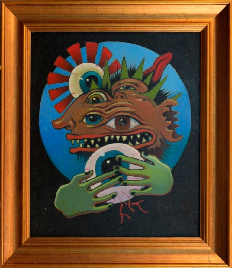 SERIOUS EYE CONTACT PAINTING - Mouse Studios